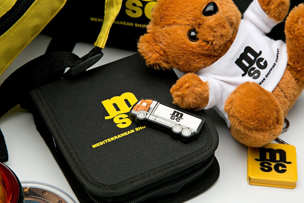 Сувениры для MSC - компания Особые подарки